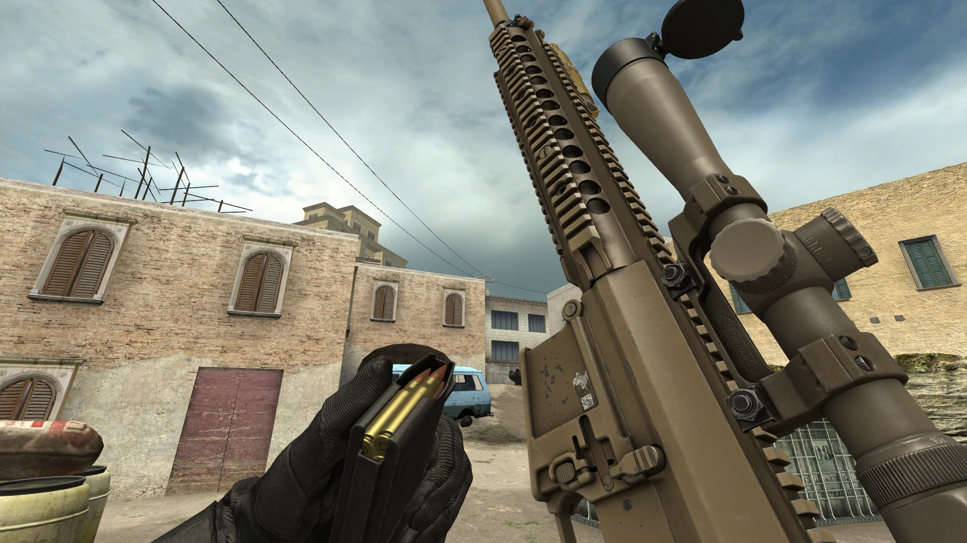 Insurgency: Sandstorm M110 SASS on MWII Anims Mod for Counter-Strike ...