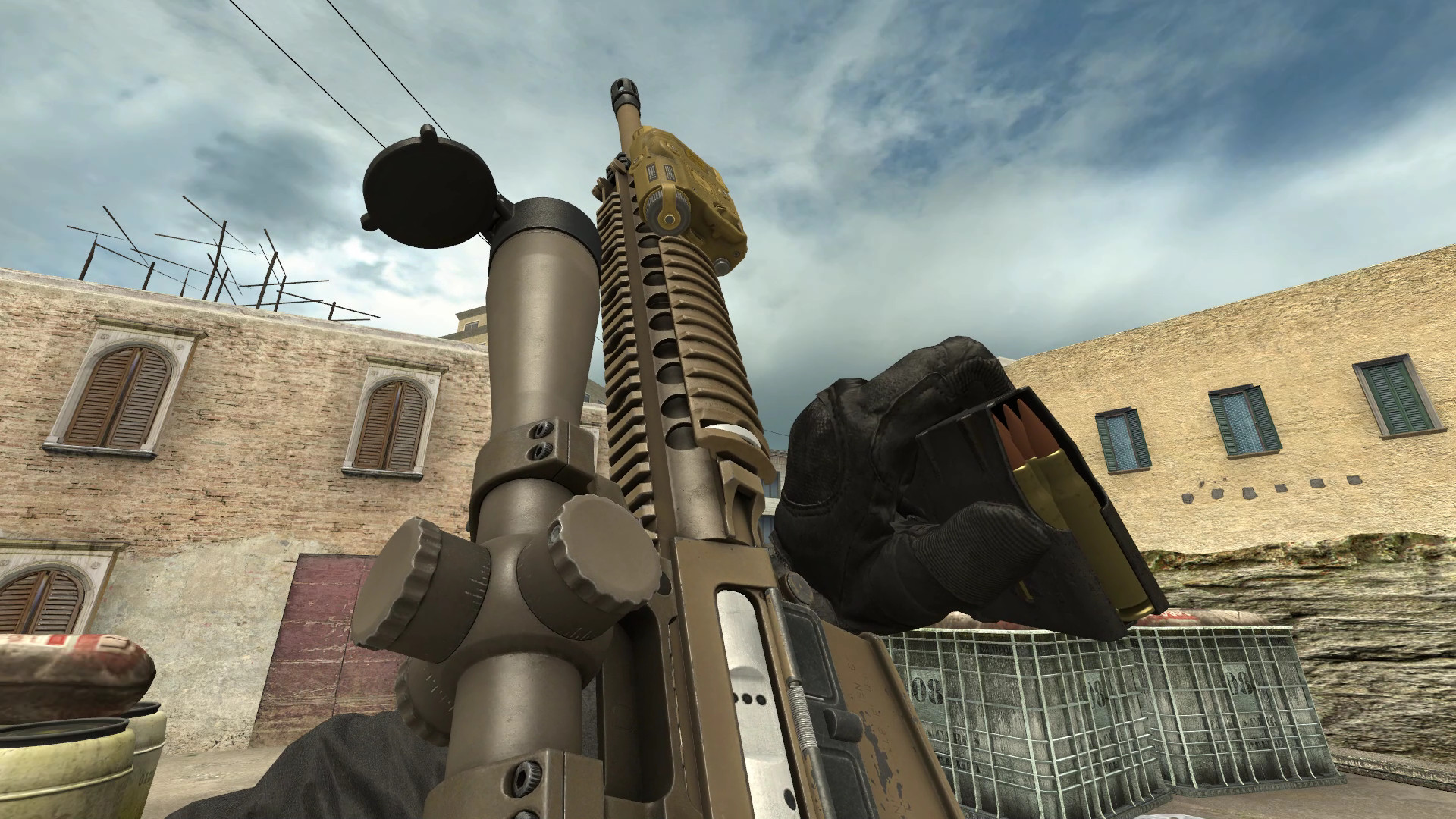 Insurgency: Sandstorm M110 SASS on MWII Anims Mod for Counter-Strike ...