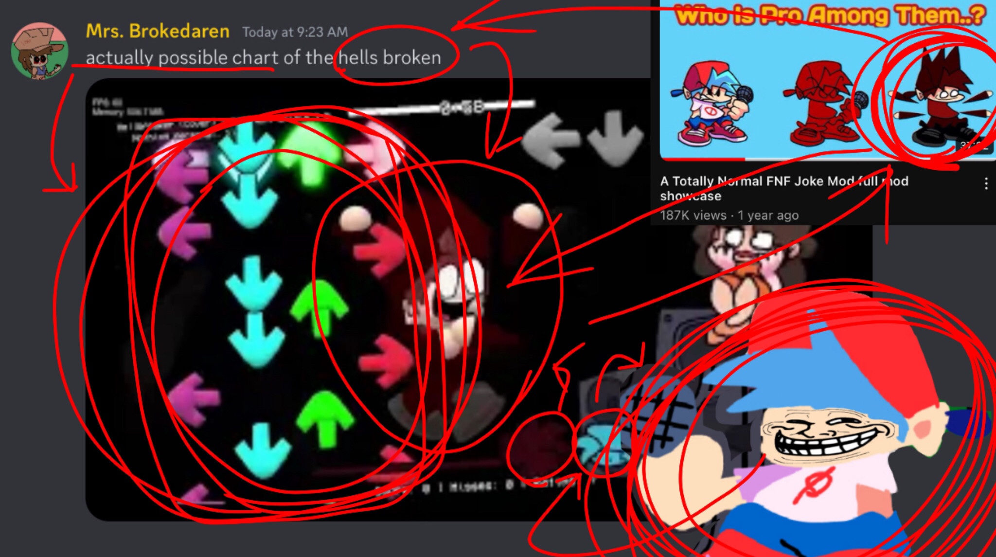 A Totally Normal FNF Joke Mod Mod for Friday Night Funkin' | FNF Mods