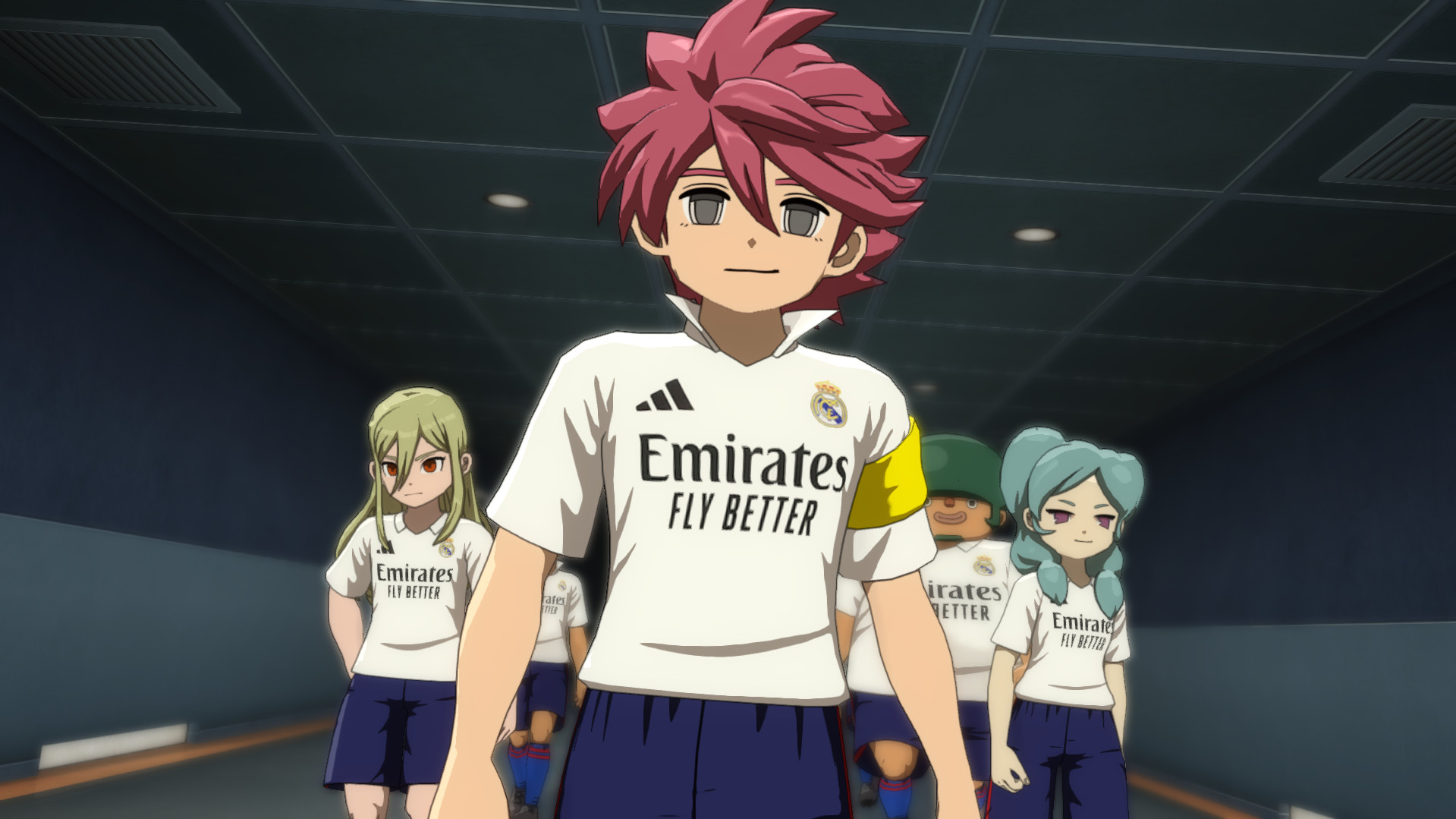 Real Madrid Home Jersey Over Inazuma Japan Kit Mod for Inazuma Eleven ...