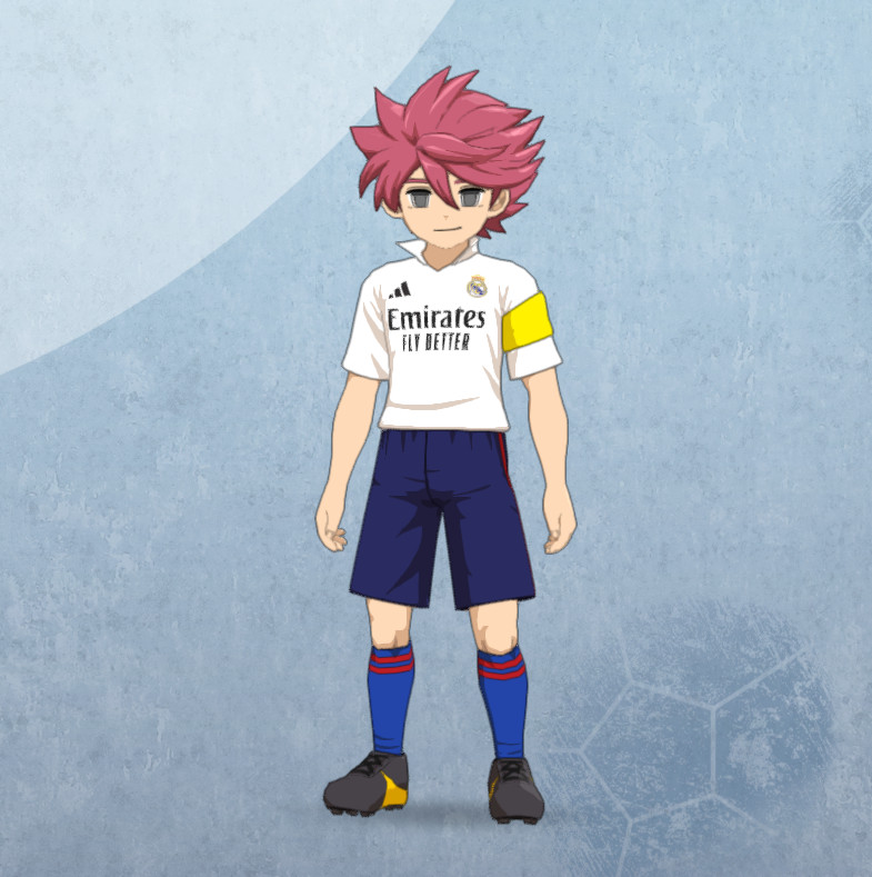 Real Madrid Home Jersey Over Inazuma Japan Kit Mod for Inazuma Eleven ...