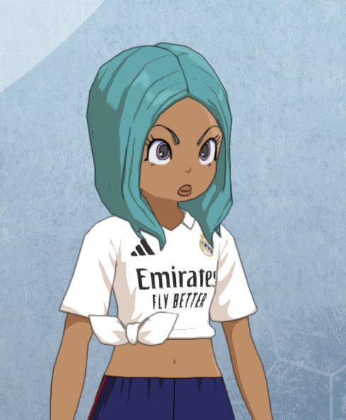 Real Madrid Home Jersey Over Inazuma Japan Kit Mod for Inazuma Eleven ...