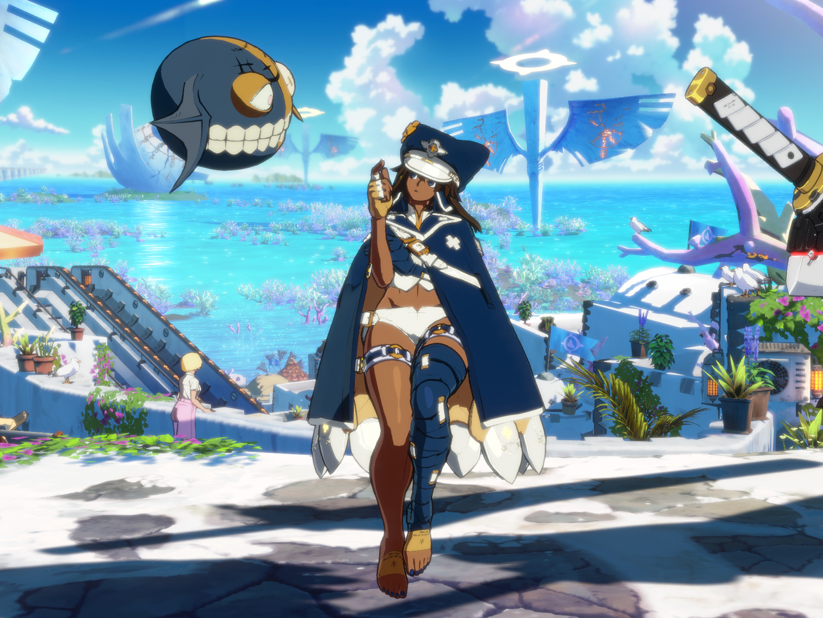 Navy Ramlethal Mod for GUILTY GEAR -STRIVE- | GGST Mods