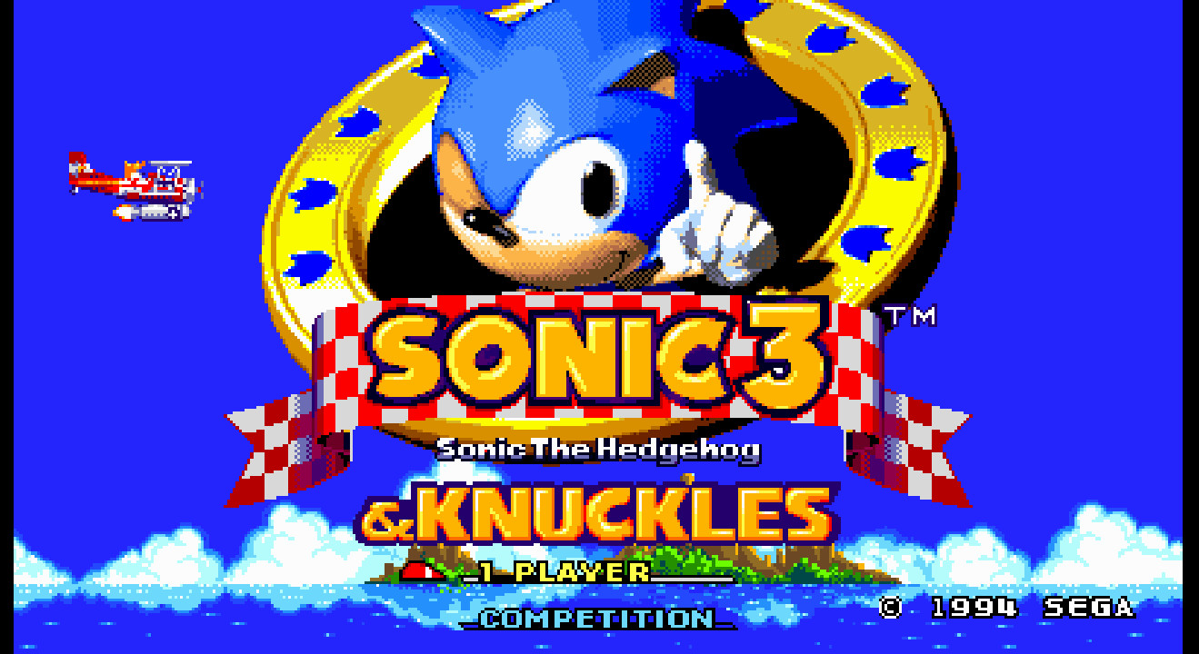 Sonic 3 Title Screen Experience Mod for Sonic 3 A.I.R. | S3AIR Mods