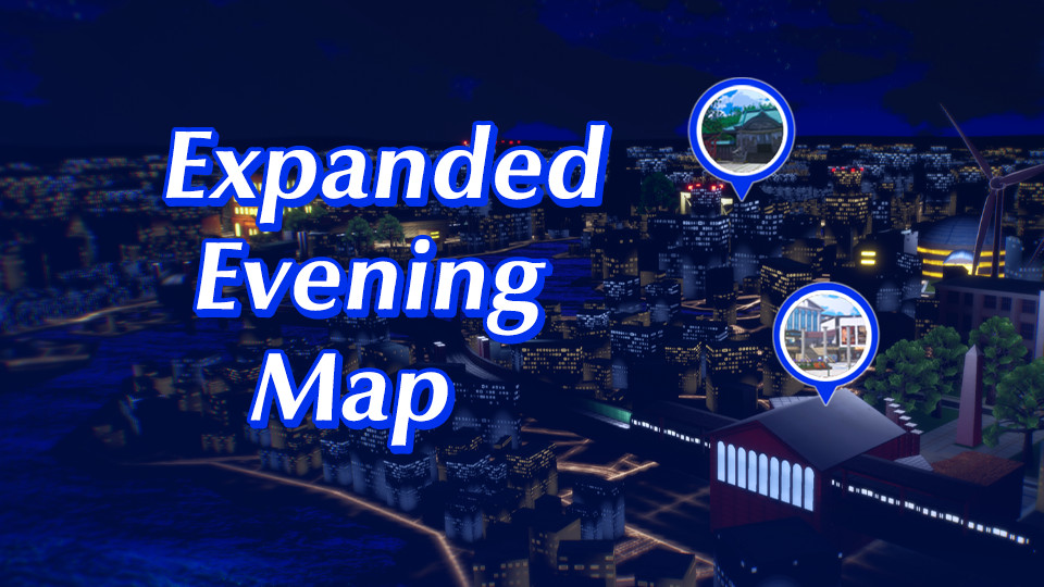 Expanded Evening Map Mod for Persona 3 Reload | P3R Mods