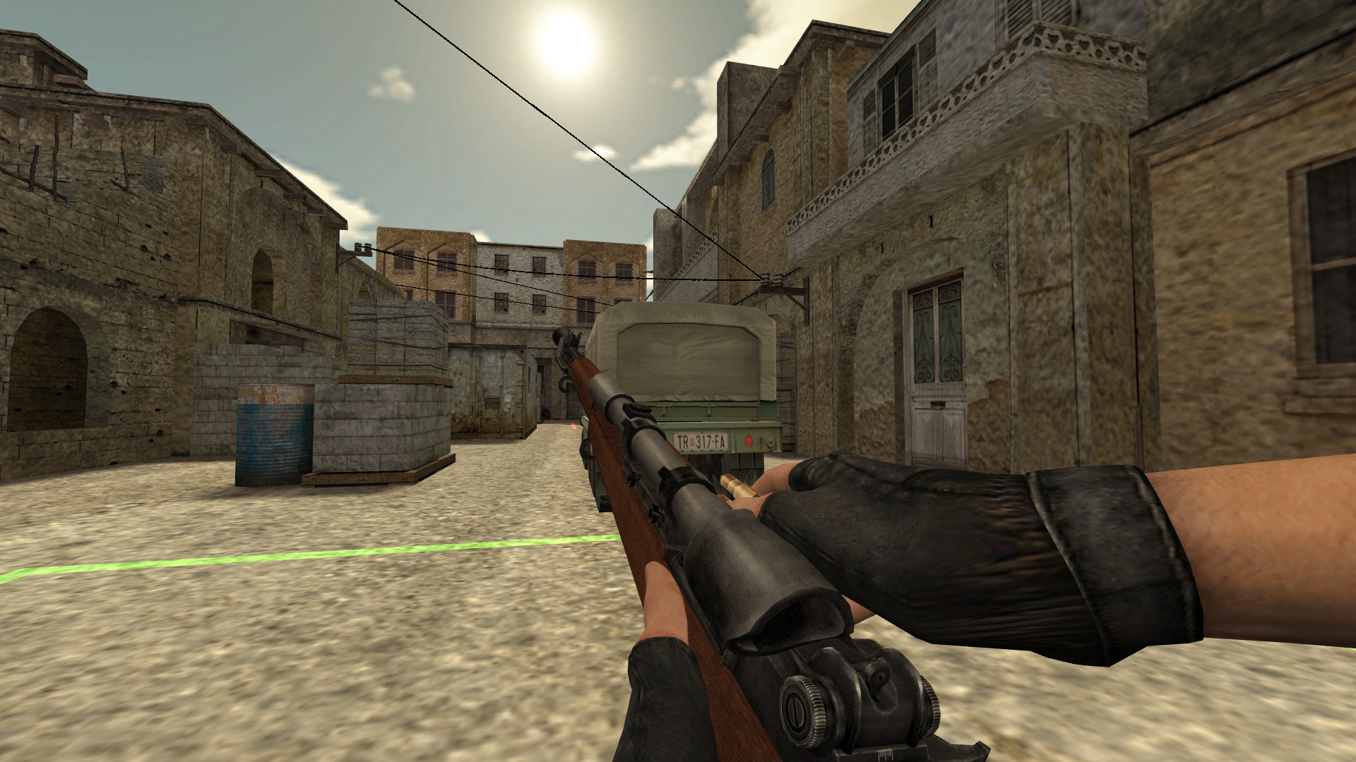 M1C Garand Sniper Rifle on COD18 Animation Mod for Counter-Strike 1.6 | CS1.6 Mods