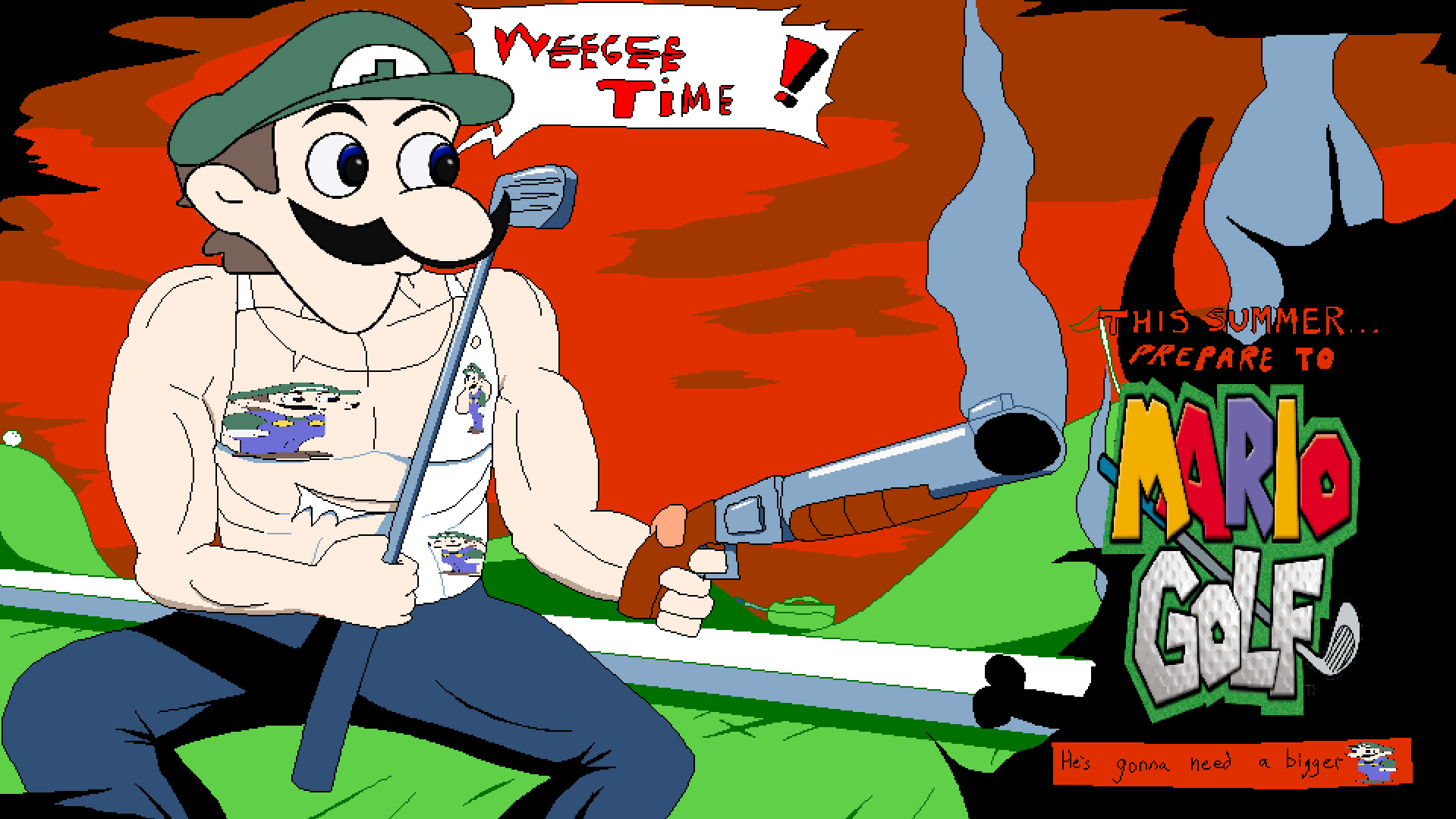 Weegee Tower! (Weegee Titlecards Demo) Mod for Pizza Tower | PT Mods