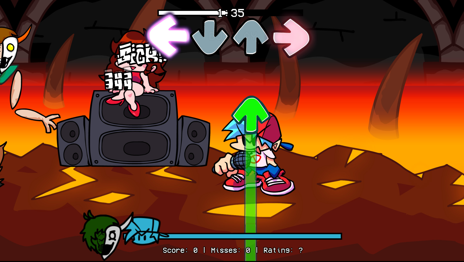 VS Shaggy 4K Charts Mod for Friday Night Funkin' | FNF Mods