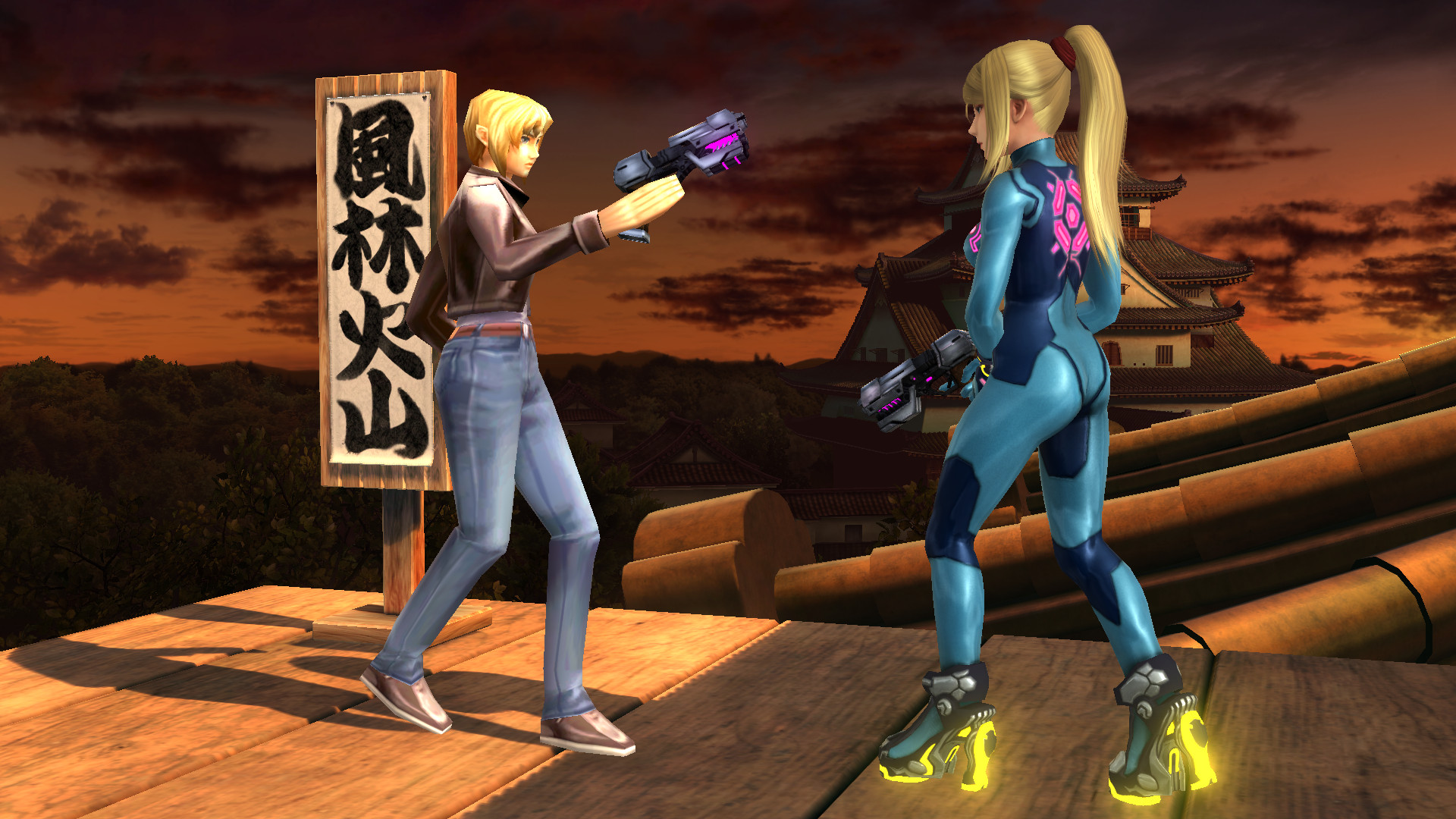 Aya Brea (Parasite Eve II) Mod for Super Smash Bros. (Wii U) | SSB4U Mods