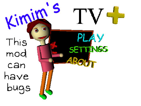 Kimim TV Mod for Baldi's Basics | Baldi Mods
