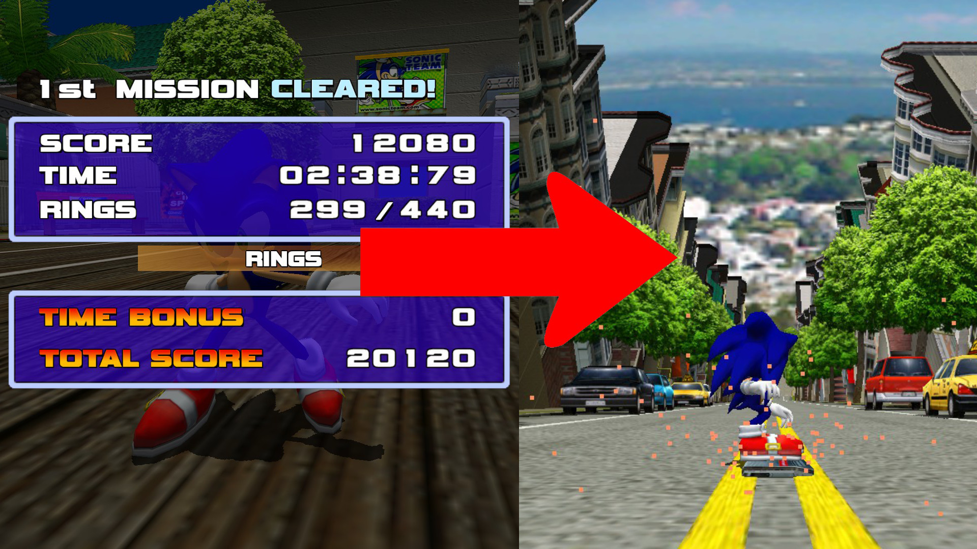 SA2 Salty Runback: Restart From Results Screen Mod for Sonic Adventure ...