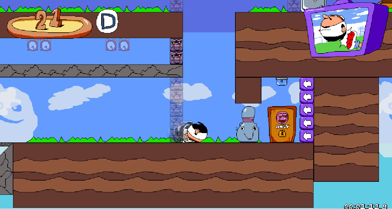 (AFOM/CYOP) nostalgia tower Mod for Pizza Tower | PT Mods