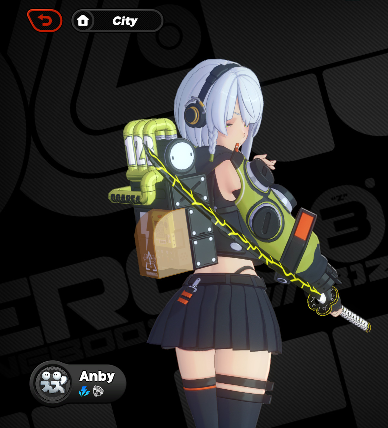 Anby Zenitsu Sword Mod for Zenless Zone Zero | ZZZ Mods