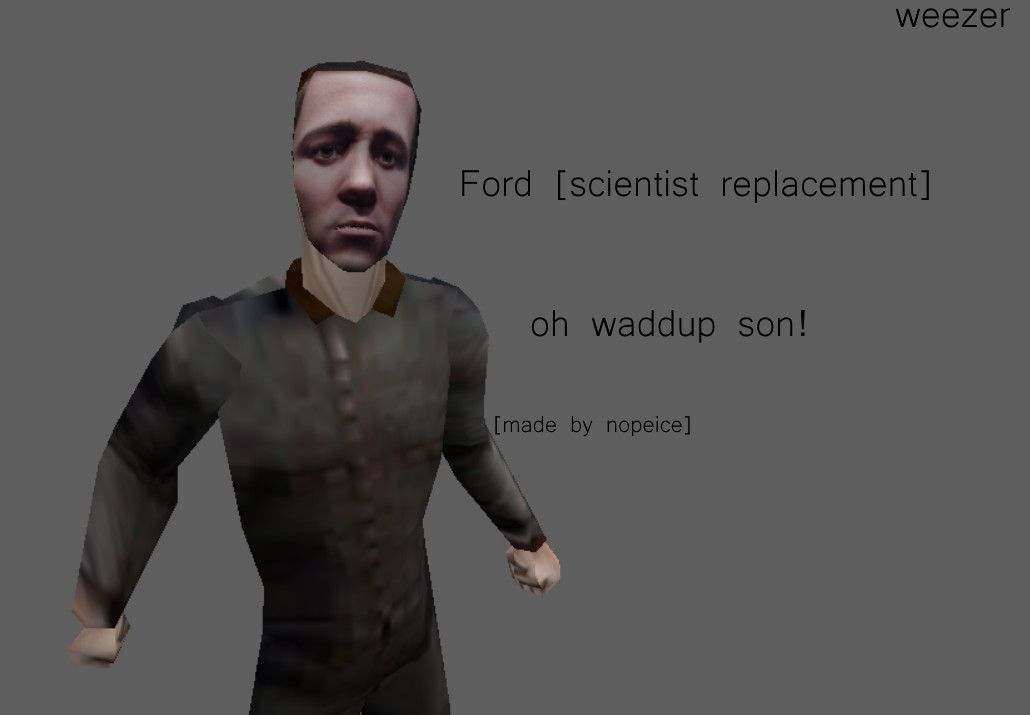 Ford [boneworks classic] Mod for Half-Life | HL Mods