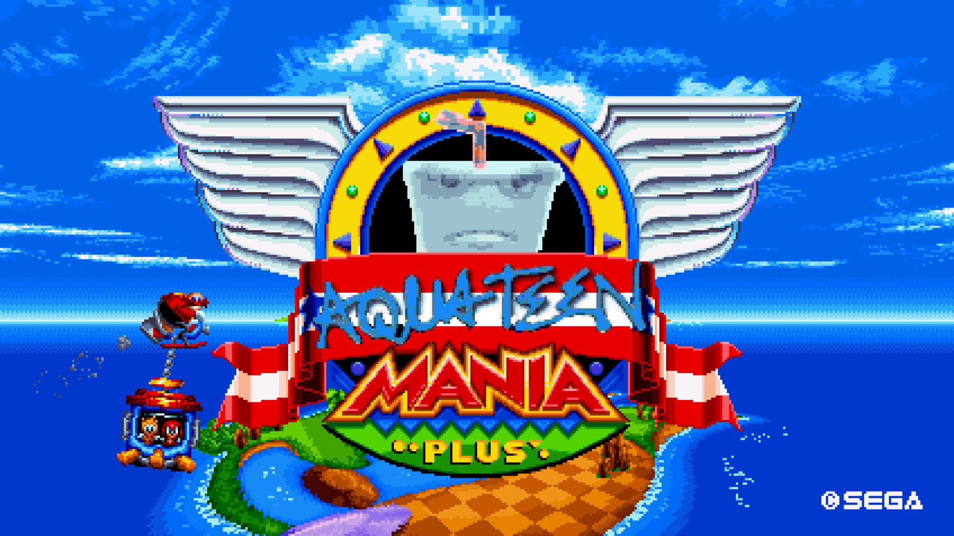Aqua Teen Mania Mod for Sonic Mania | SM Mods