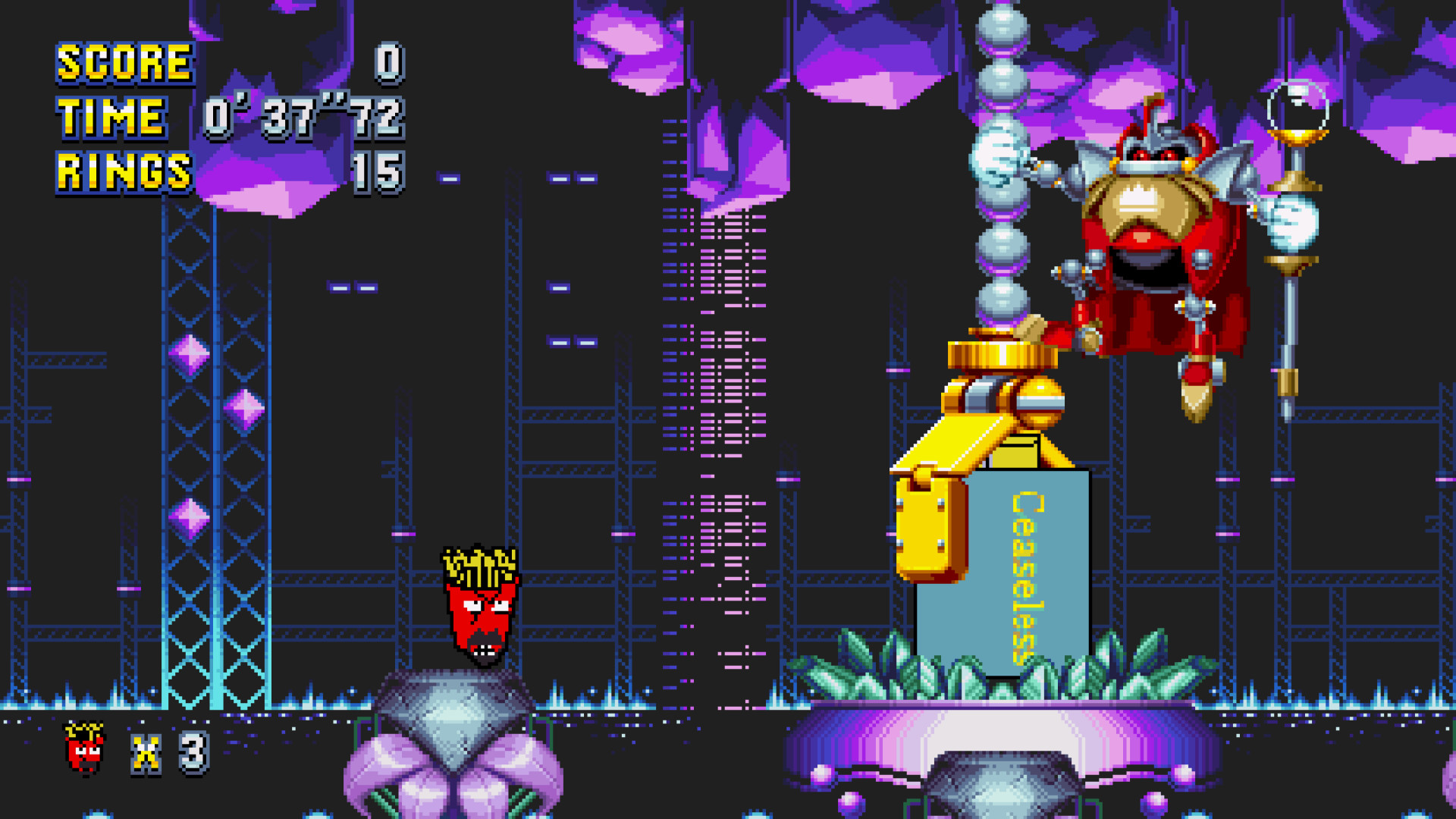 Aqua Teen Mania Mod for Sonic Mania | SM Mods