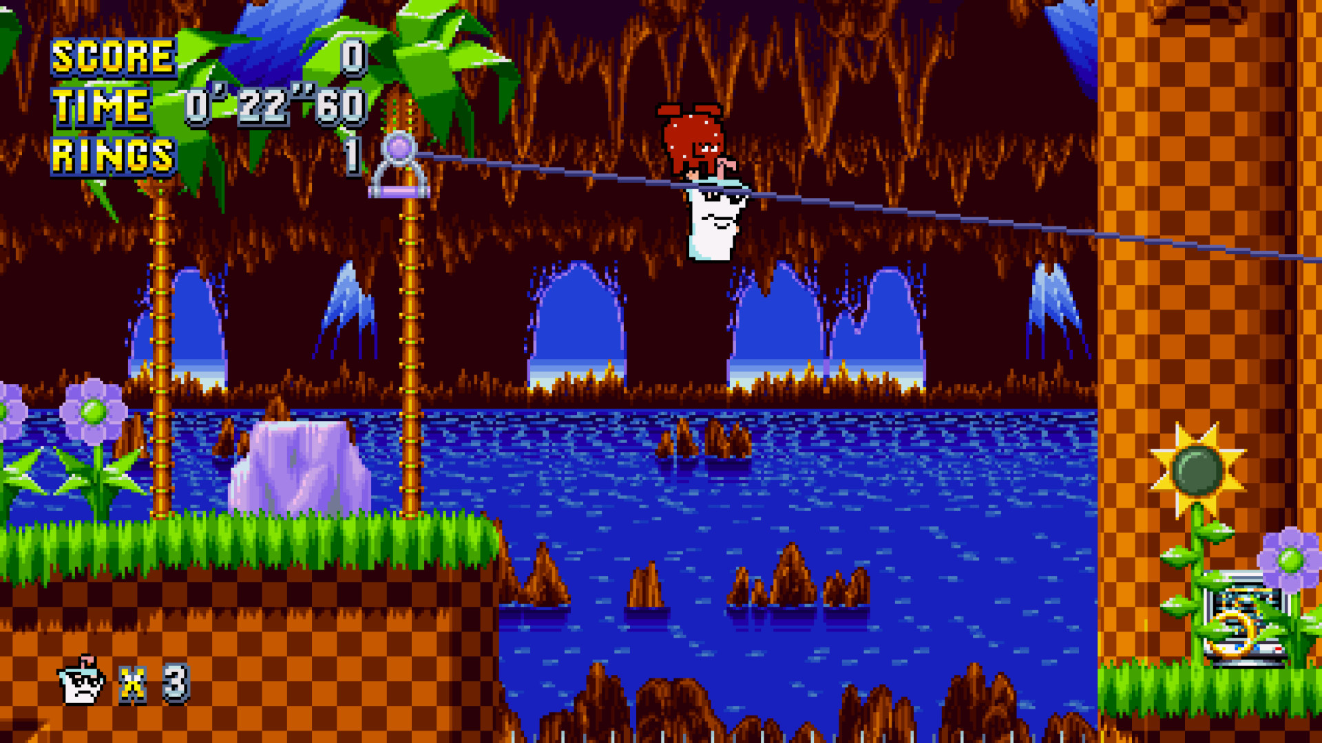 Aqua Teen Mania Mod for Sonic Mania | SM Mods