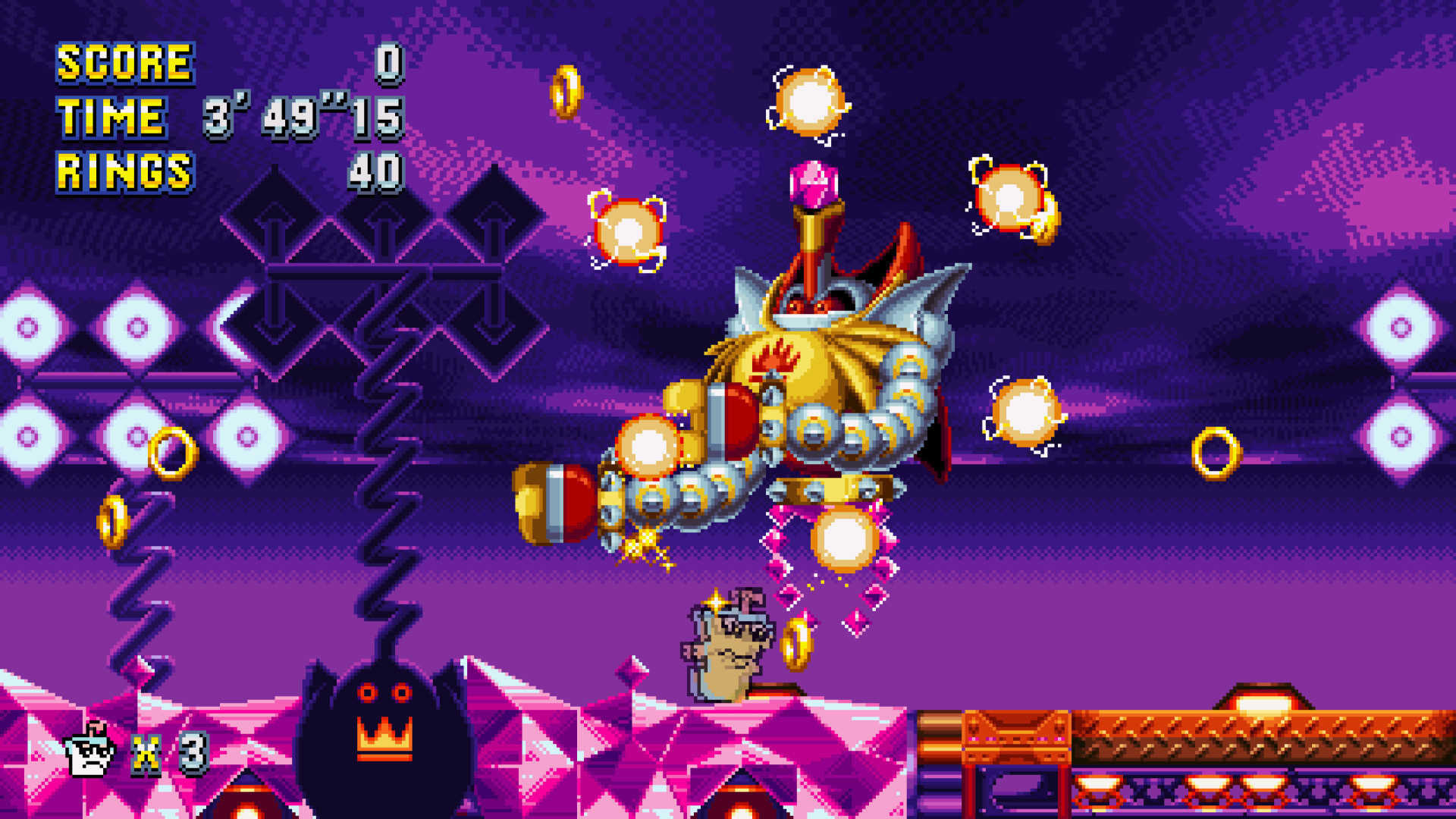 Aqua Teen Mania Mod for Sonic Mania | SM Mods