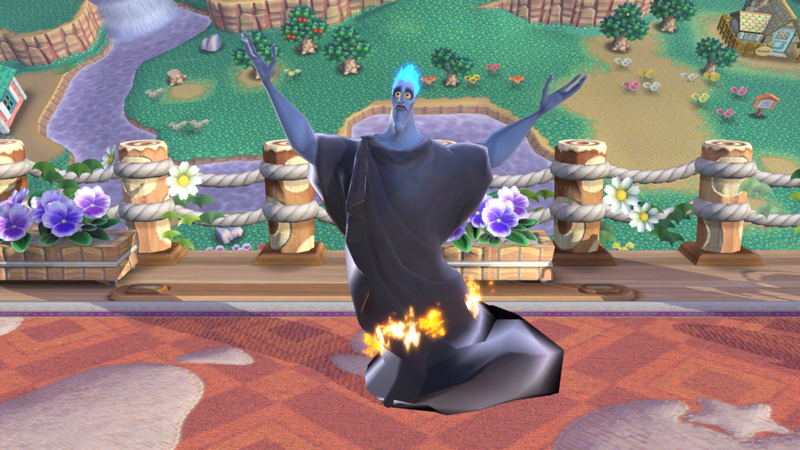 Disney | Hades over Incineroar & Lucario Mod for Super Smash Bros ...