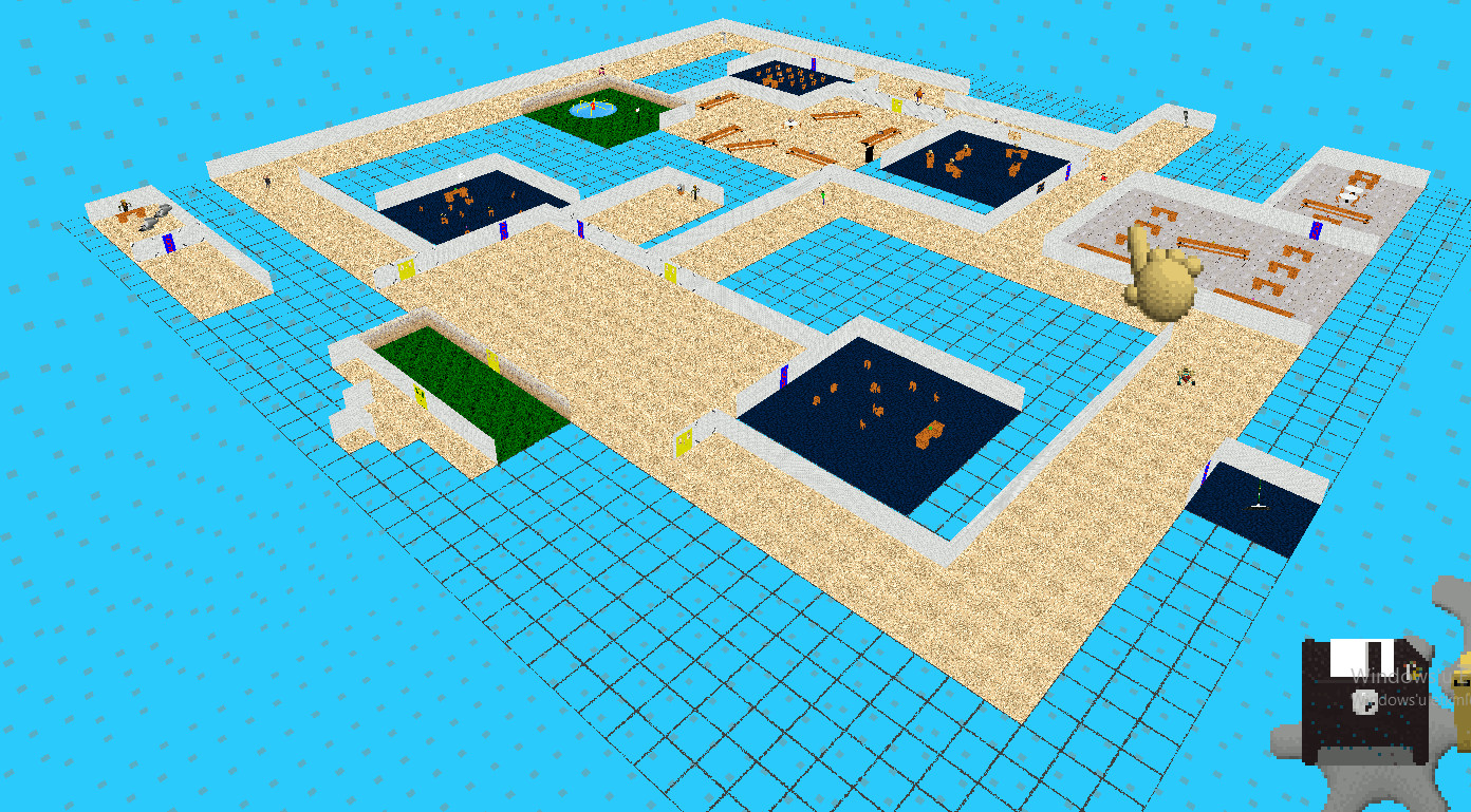 Baldis Basics Classic Remastered Map Handmade Mod for Baldi's Basics ...