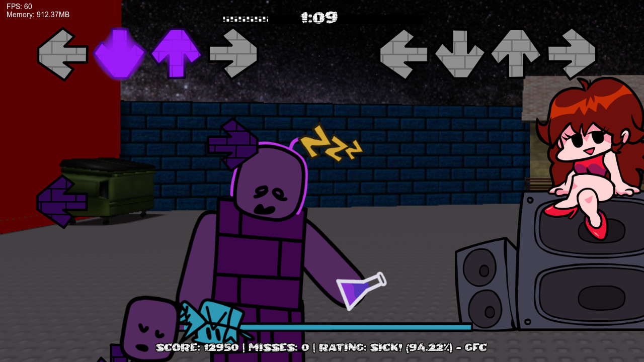 FNF: VS Bricks V2 Mod for Friday Night Funkin' | FNF Mods