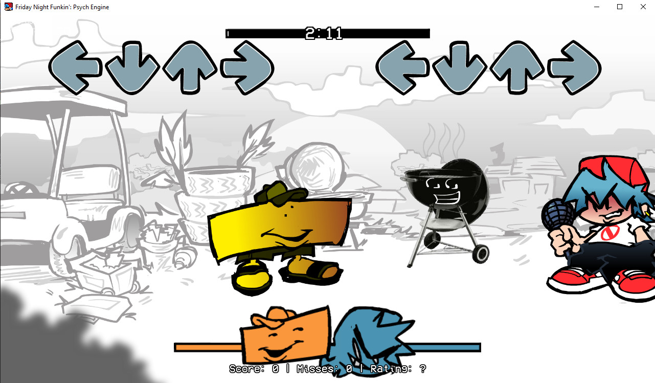 ArtBlock (17 Bucks : SLOP) Mod for Friday Night Funkin' | FNF Mods