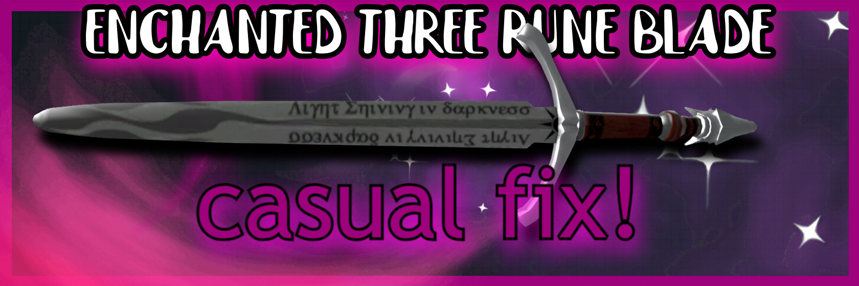Enchanted Three Rune Blade (Casual Fix!) Mod for Team Fortress 2 | TF2 Mods