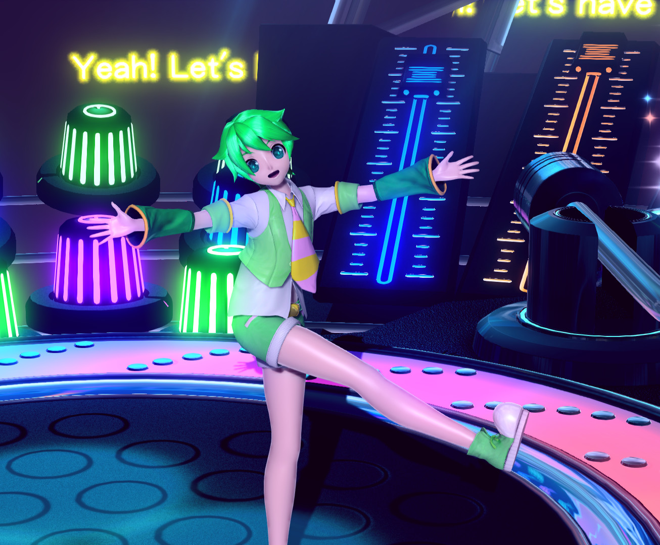 Gachapoid MOD Mod for Hatsune Miku: Project DIVA Mega Mix+ | PDMegaMix+ ...