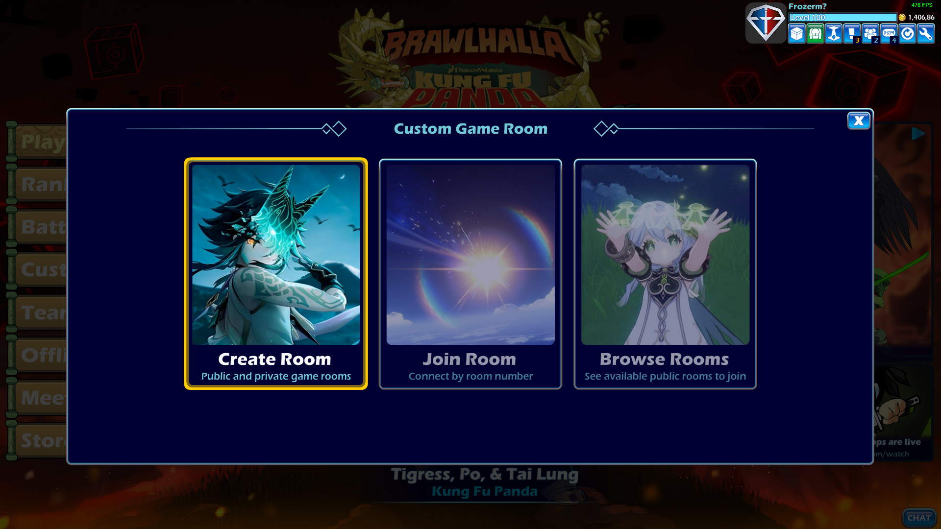 Genshin Impact UI Mod for Brawlhalla | BHalla Mods