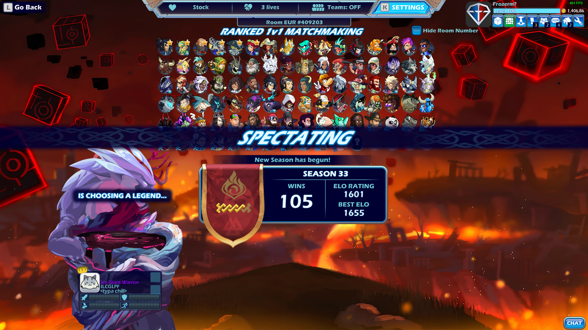 Genshin Impact UI Mod for Brawlhalla | BHalla Mods