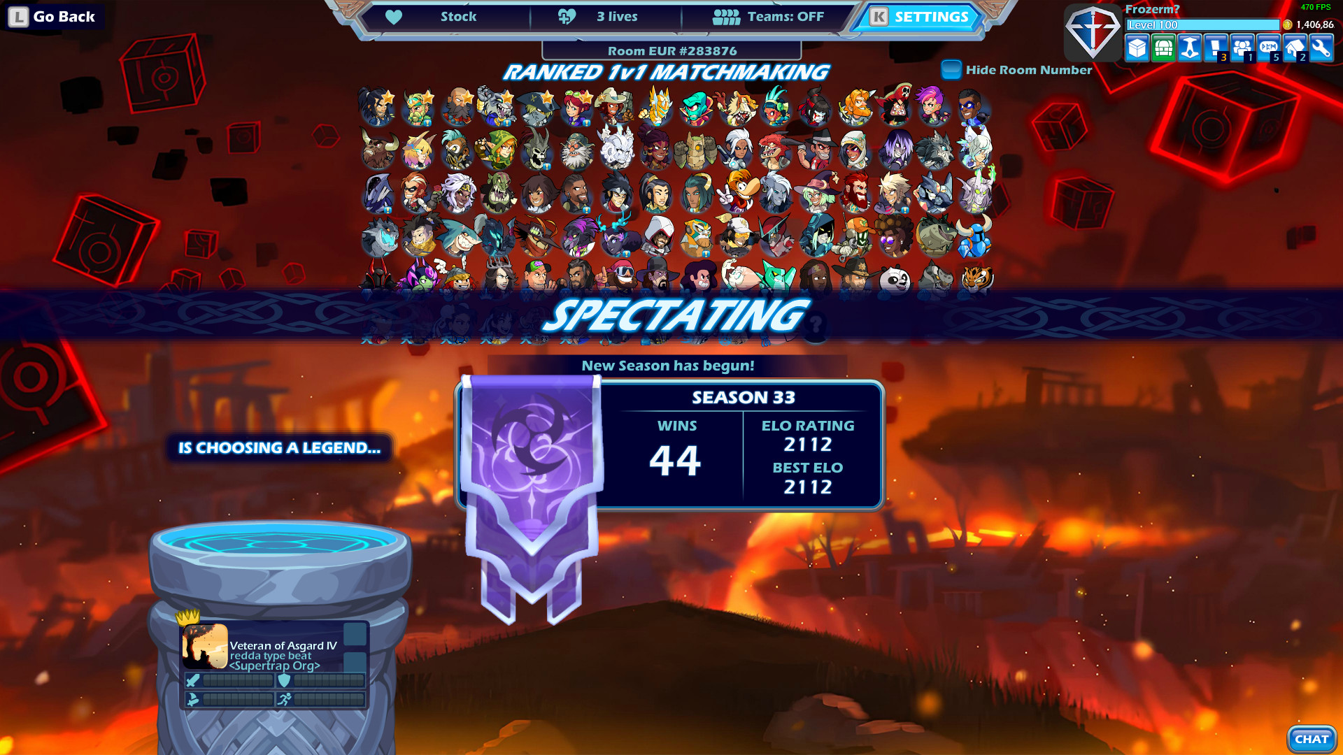 Genshin Impact UI Mod for Brawlhalla | BHalla Mods