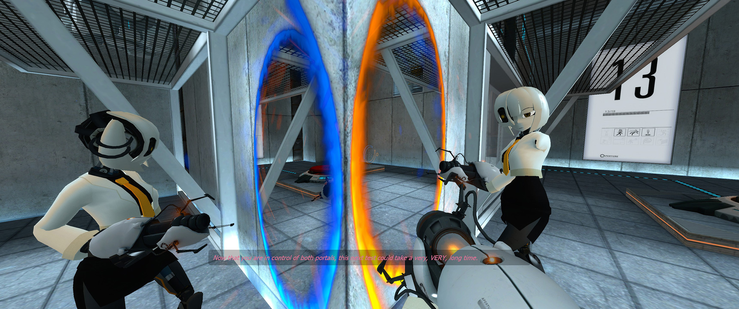 Humanoid GLaDOS (Chell Replacement) Mod for Portal | PRTL Mods