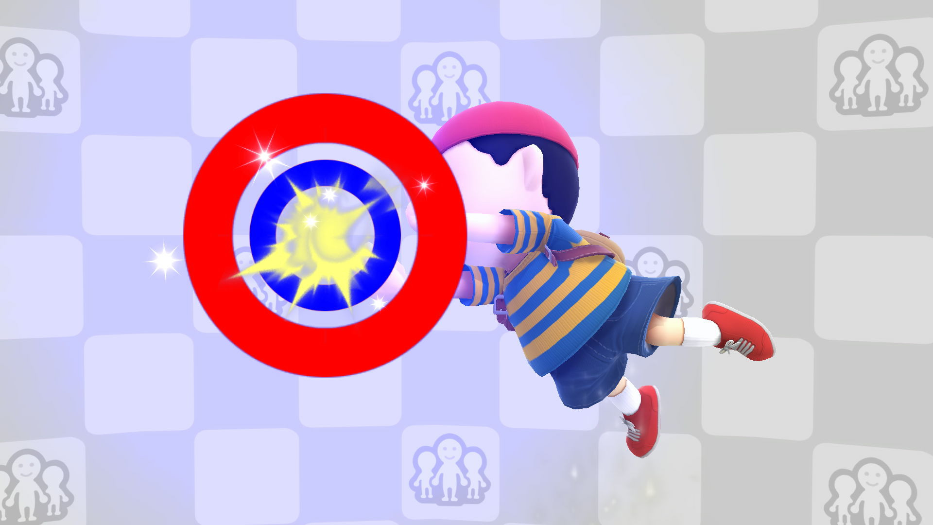 PSI Rockin'-colored PSI + Red PK Fire Mod for Super Smash Bros. (Wii U ...