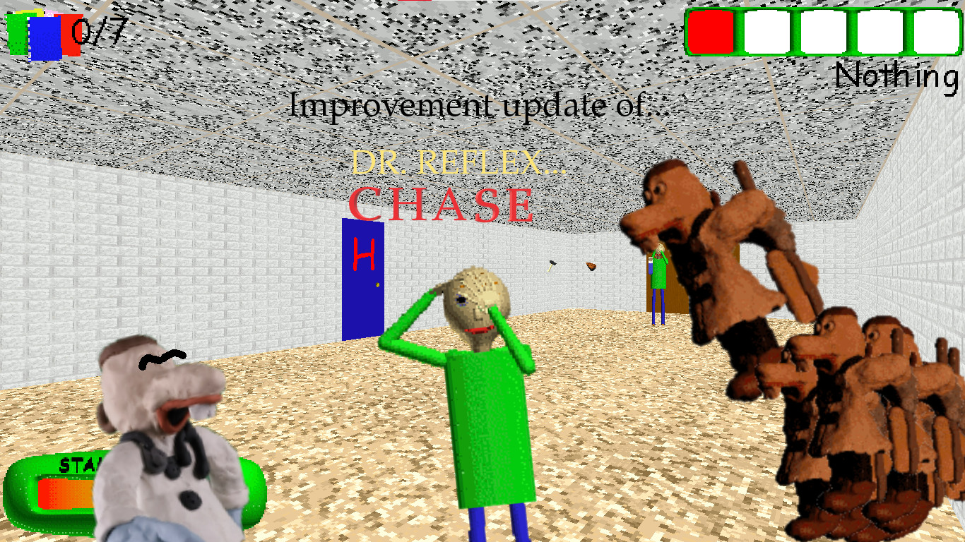 Dr. Reflex Chase! Mod for Baldi's Basics | Baldi Mods