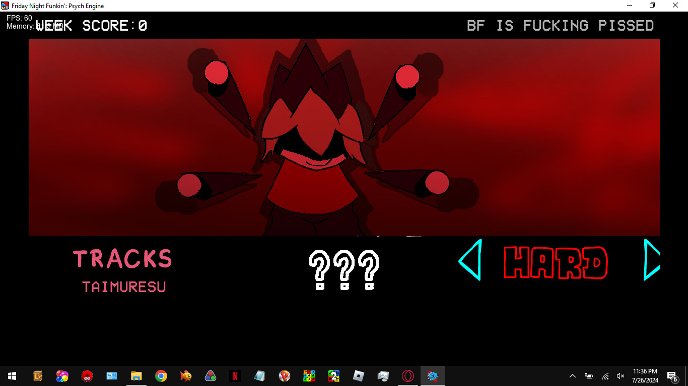 Taimuresu (BF and Keith Cover) Mod for Friday Night Funkin' | FNF Mods