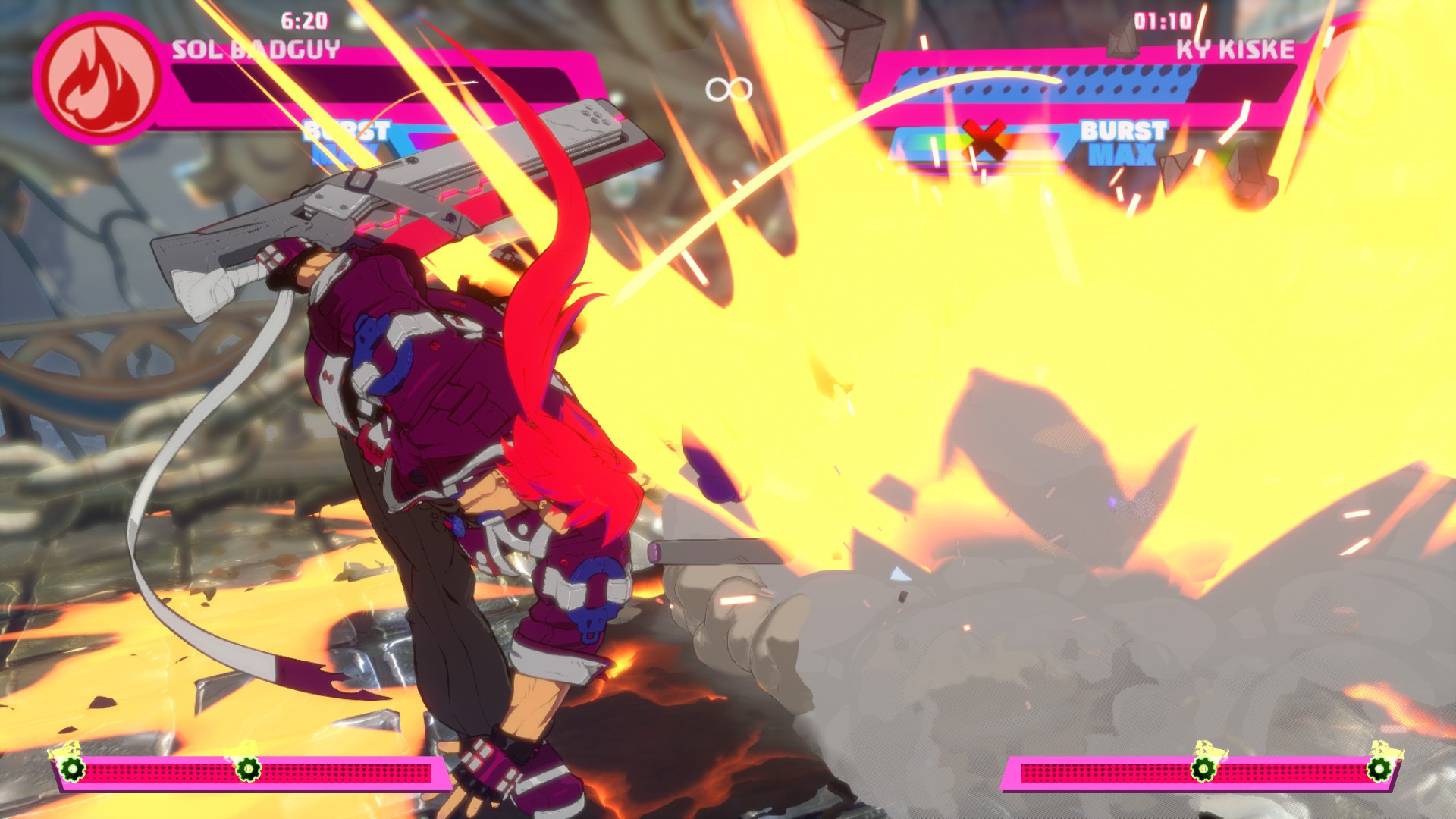 Mary Kartografr's Sol Badguy Mod for GUILTY GEAR -STRIVE- | GGST Mods