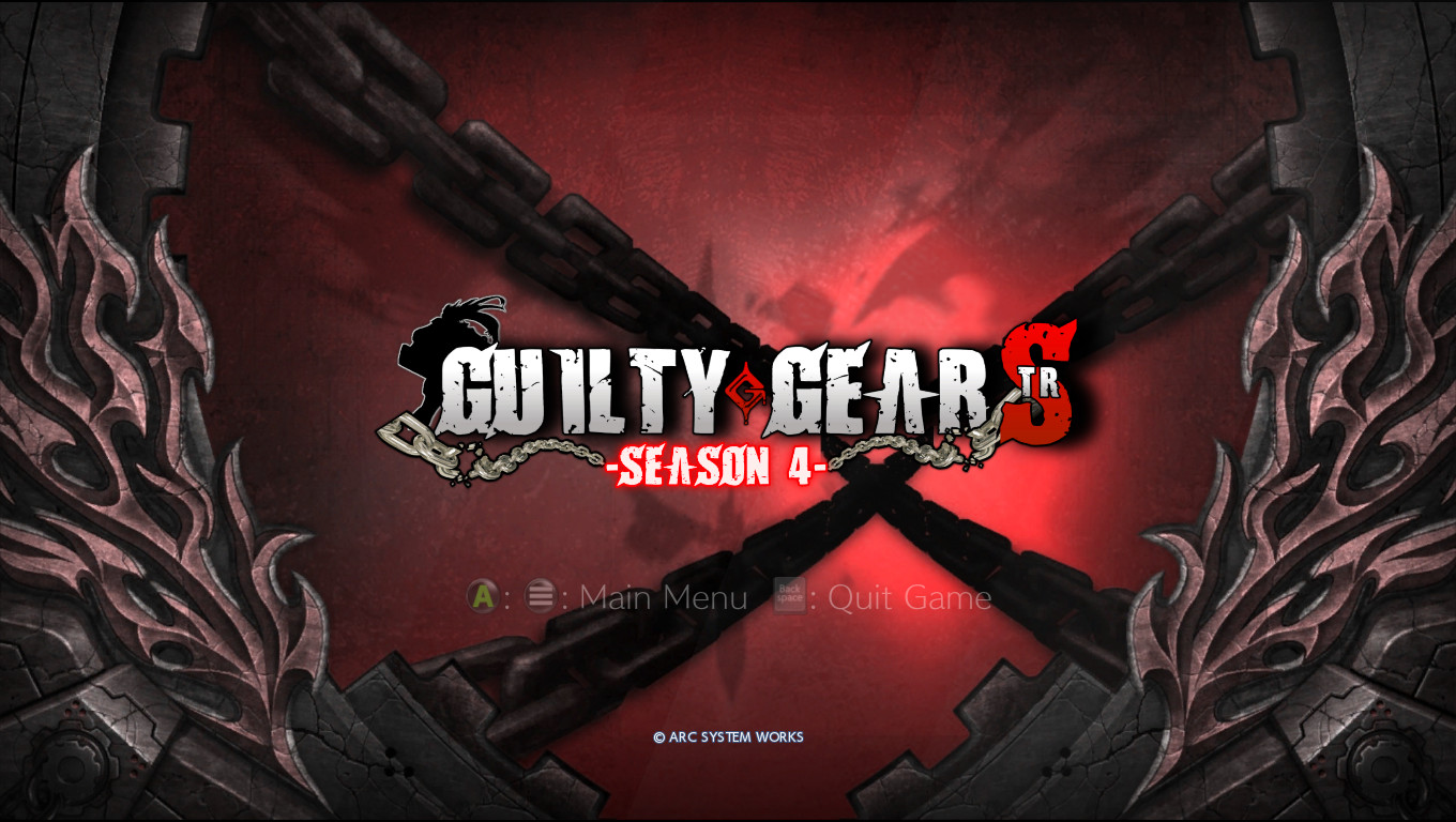 Xrd Themed Title Screen Mod for GUILTY GEAR -STRIVE- | GGST Mods
