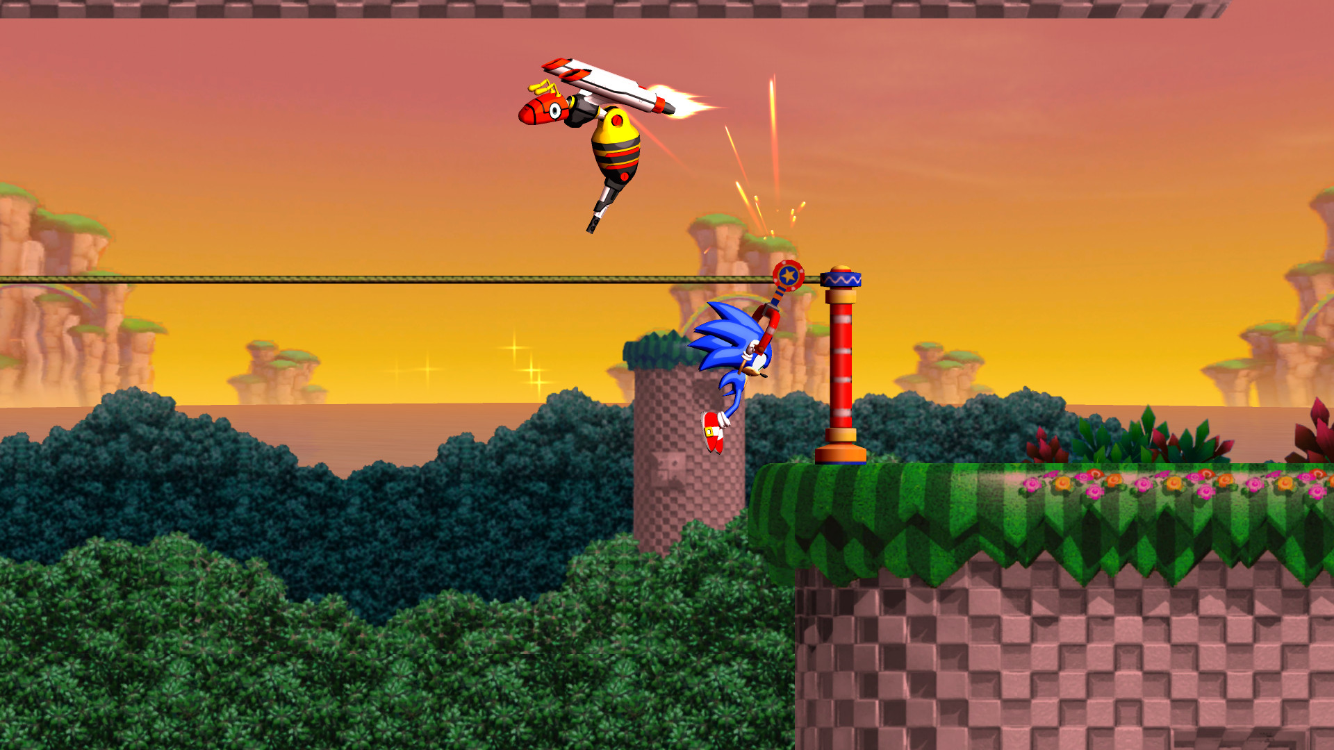 Bridge Island Zone Mod for Sonic the Hedgehog 4: Episode I | Sonic 4: 1 ...