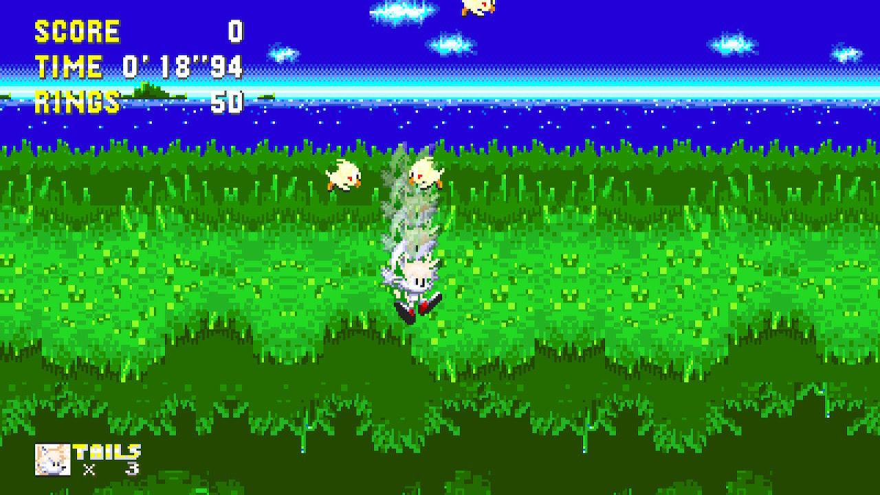 Plush's Ariff Tails + Emi's Super Fall Palette Fix Mod for Sonic 3 A.I ...