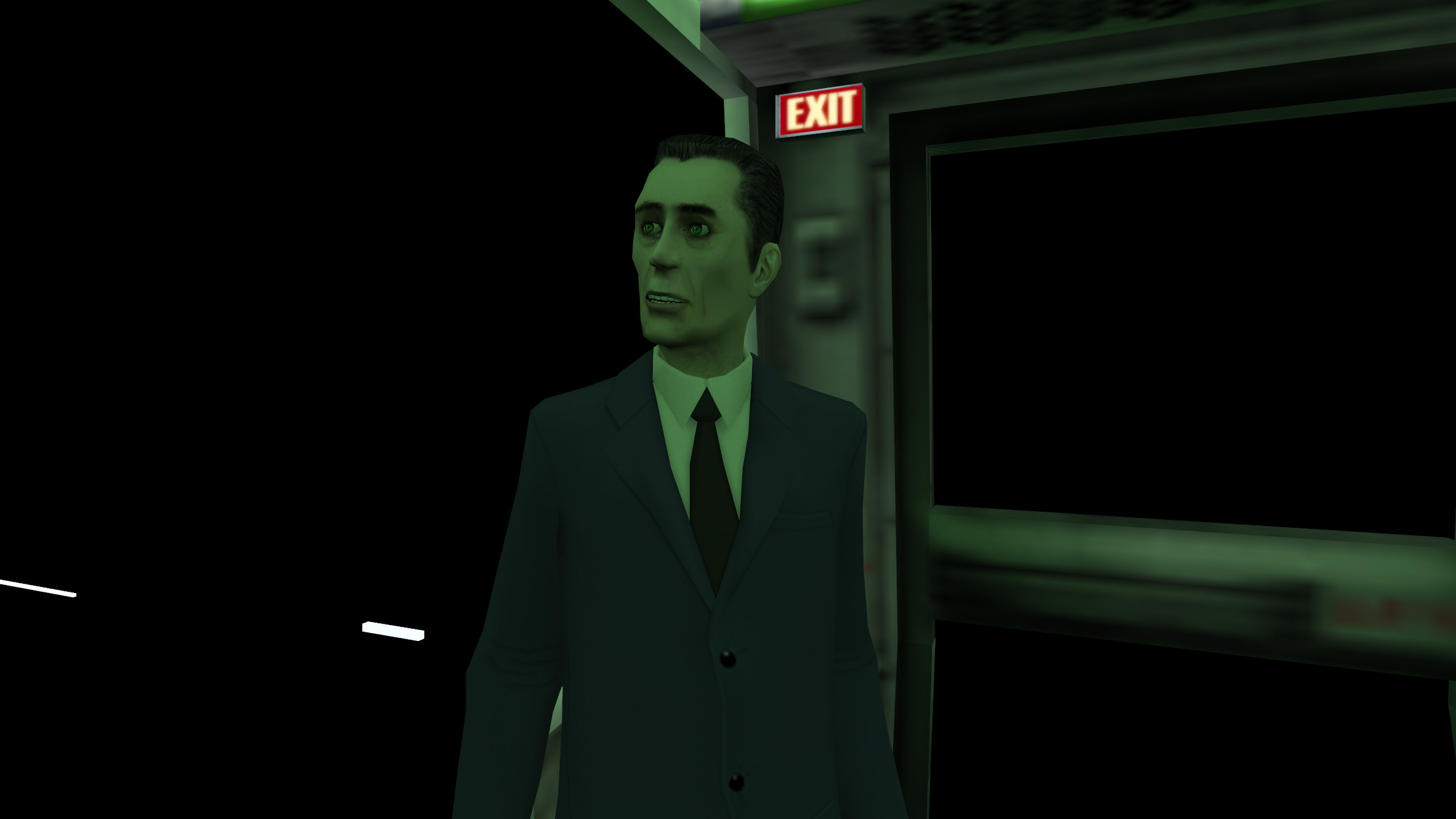 PS2HD+ quality HL2 gman Mod for Half-Life: Opposing Force | HL:OF Mods