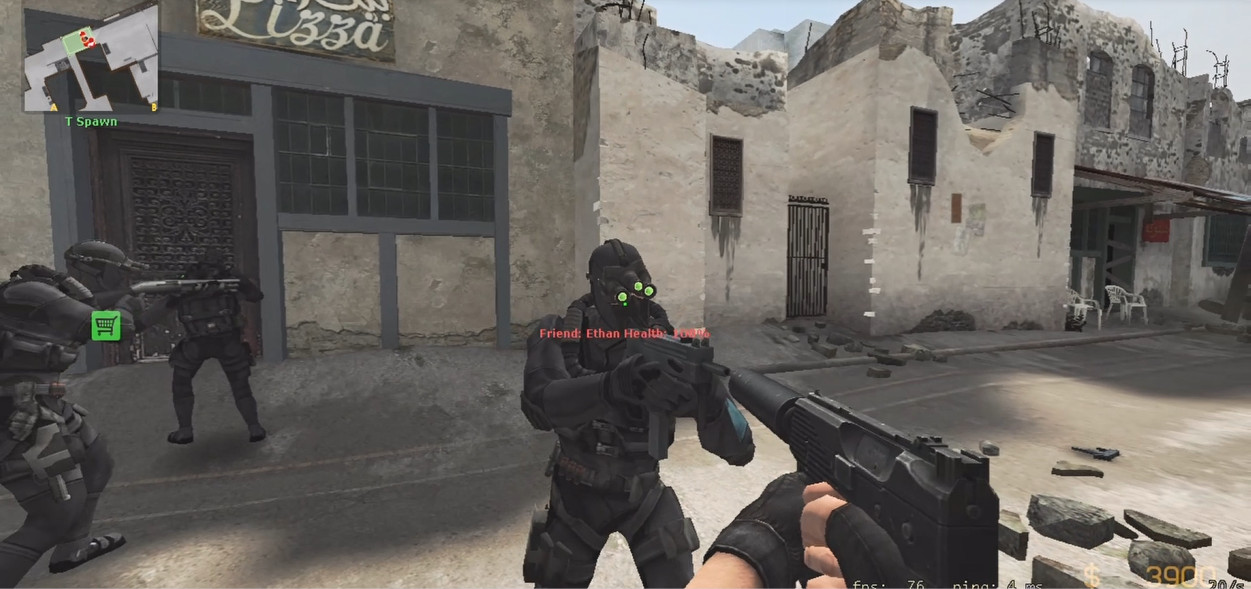 Sam Fisher For (Side-Server) Mod for Counter-Strike: Source | CS:S Mods