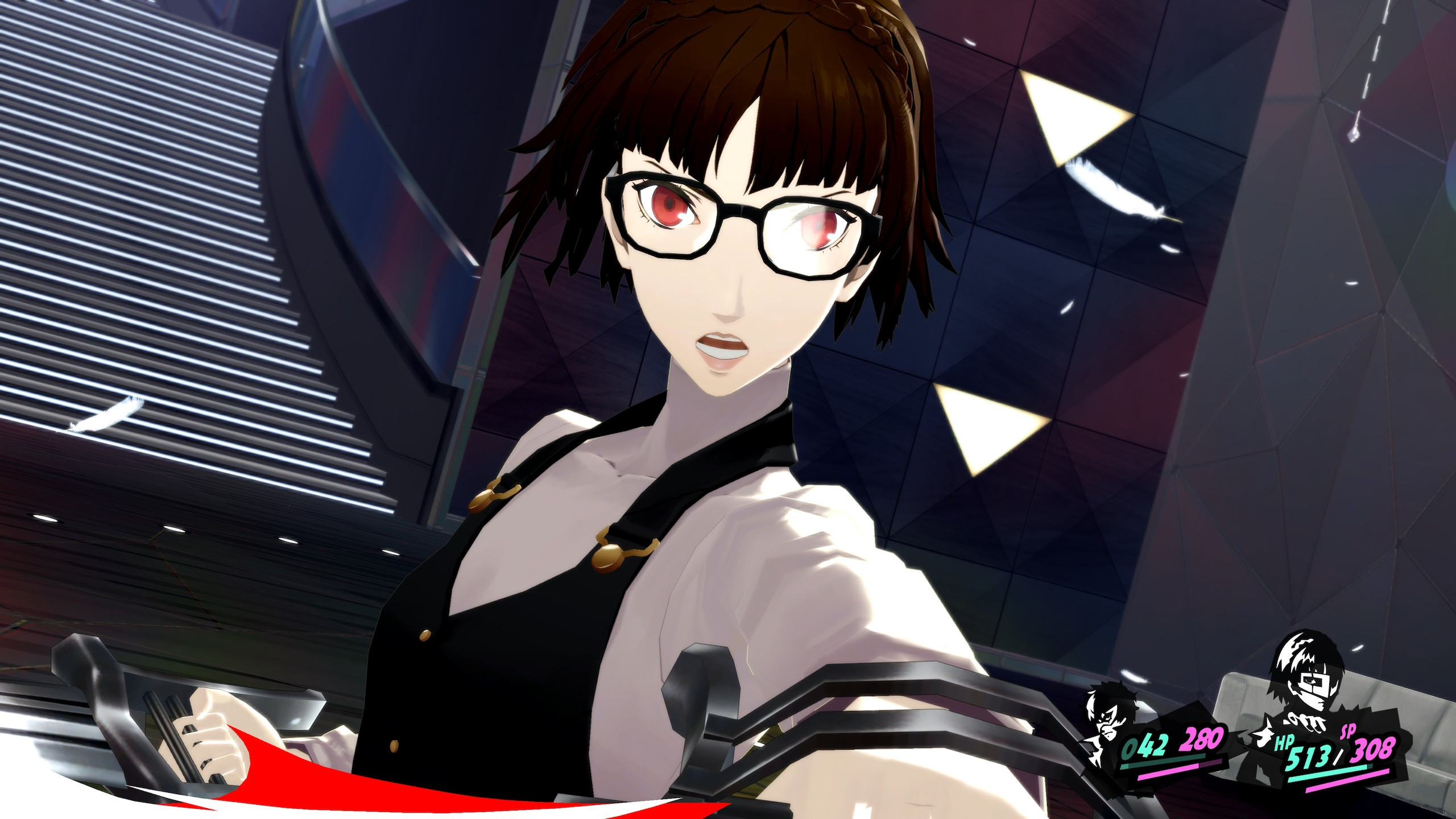 Makoto with Glasses Mod for Persona 5 Royal (PC) | P5R (PC) Mods