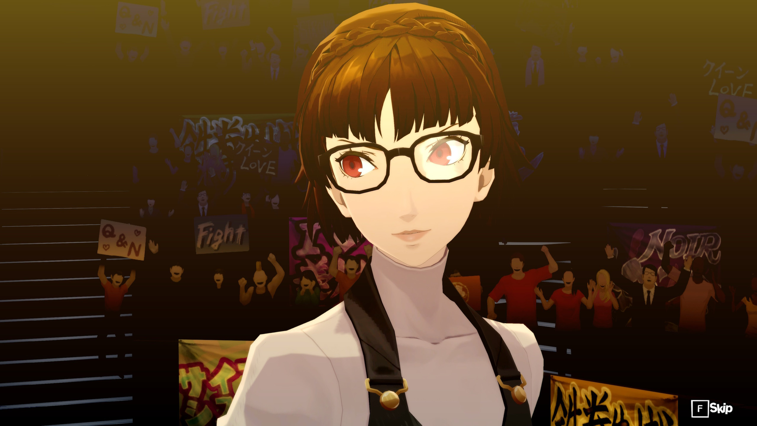Makoto with Glasses Mod for Persona 5 Royal (PC) | P5R (PC) Mods