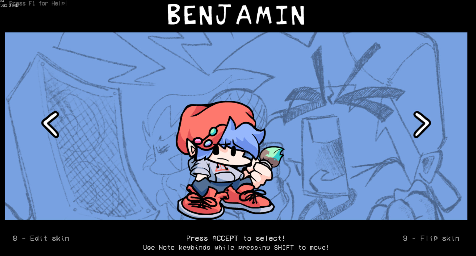 Ultimate BF Skin Pack For Psych Online Mod for Friday Night Funkin ...