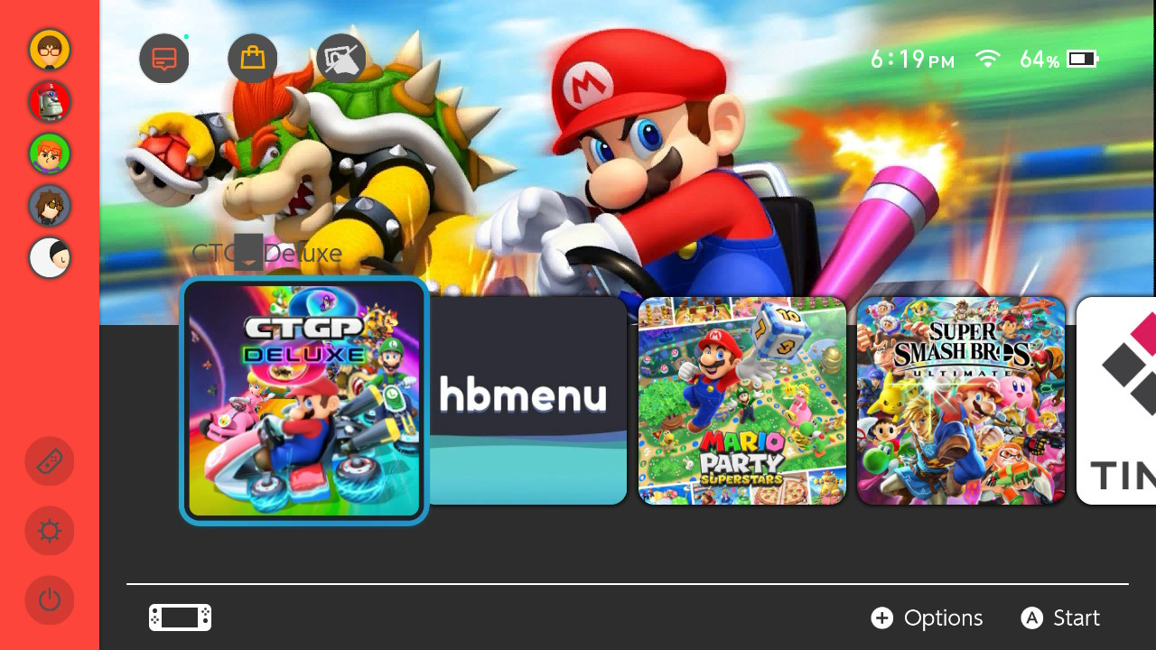 CTGP Deluxe Icon for Home Menu! Mod for Mario Kart 8 Deluxe | MK8D Mods