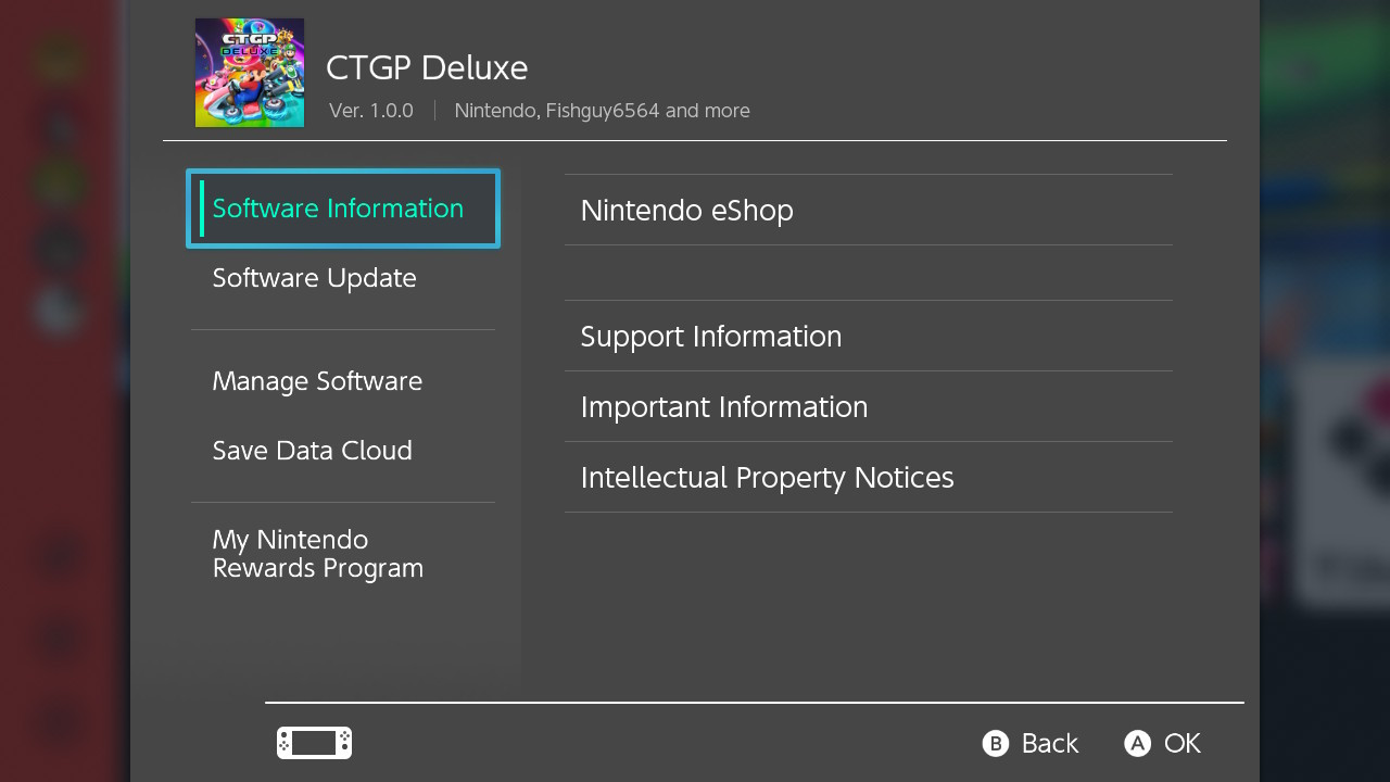 CTGP Deluxe Icon for Home Menu! Mod for Mario Kart 8 Deluxe | MK8D Mods