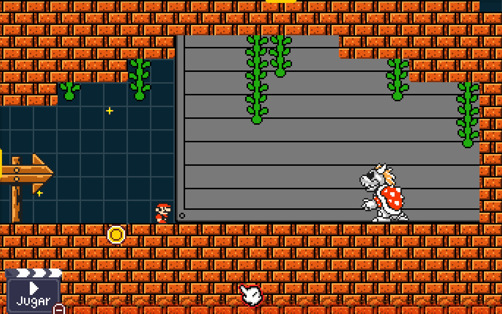 Dry Bowser Mod for Super Mario Maker World Engine | SMMWE Mods