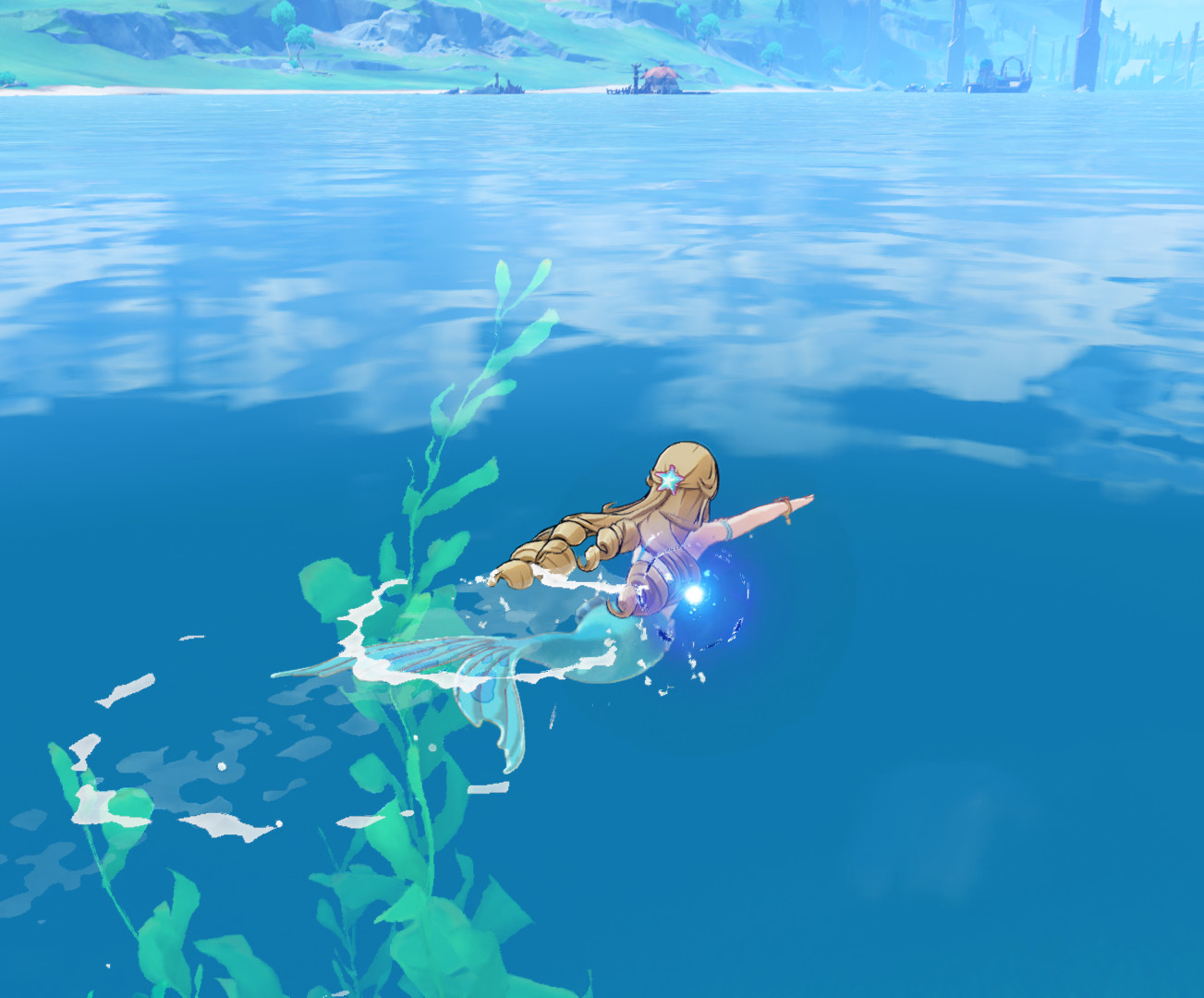 Summer Mermaid Navia Mod for Genshin Impact | GI Mods
