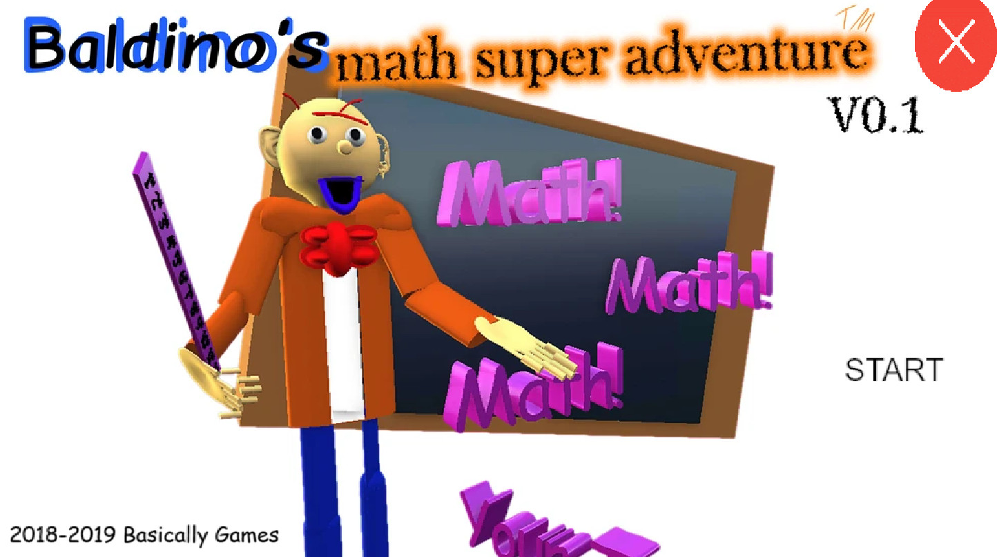 baldino's math super adventure - scary funny game Mod for Baldi's ...