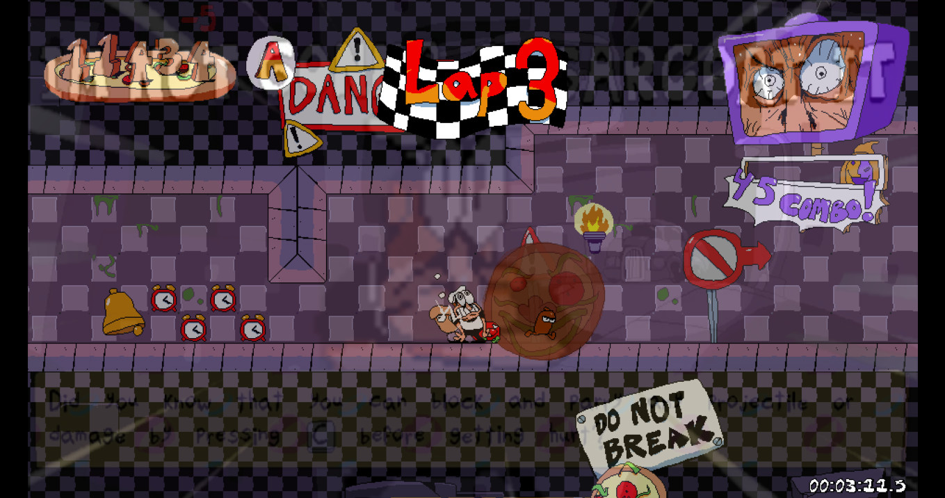 lap hell hotfix but you can parry pizzaface Mod for Pizza Tower | PT Mods